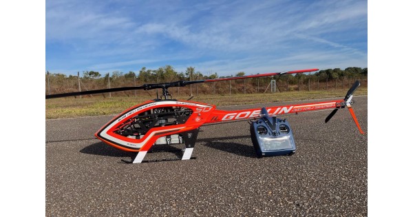 Kit iL Goblin Pro Completo com VBar Evo, Motor Scorpion e Servos Theta ...